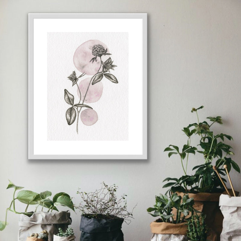 Red Clover Print – Aimee Nesbitt Designs